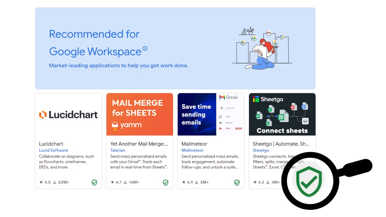 Independent Security Verification badge in Google Workspace Marketplace ...