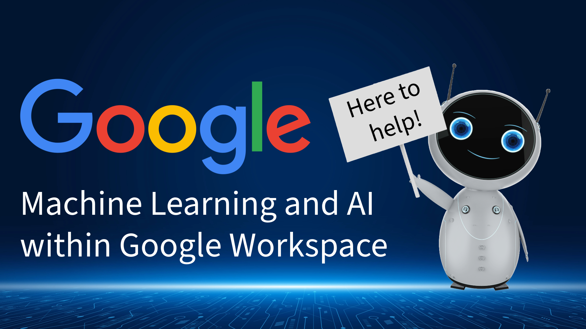 Machine Learning and AI within Google Workspace – Glow Connect
