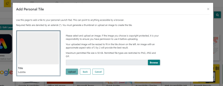 RM Unify Link Tile Change – Glow Connect