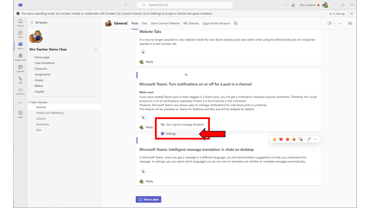 Microsoft Teams: Intelligent message translation in chats on desktop ...